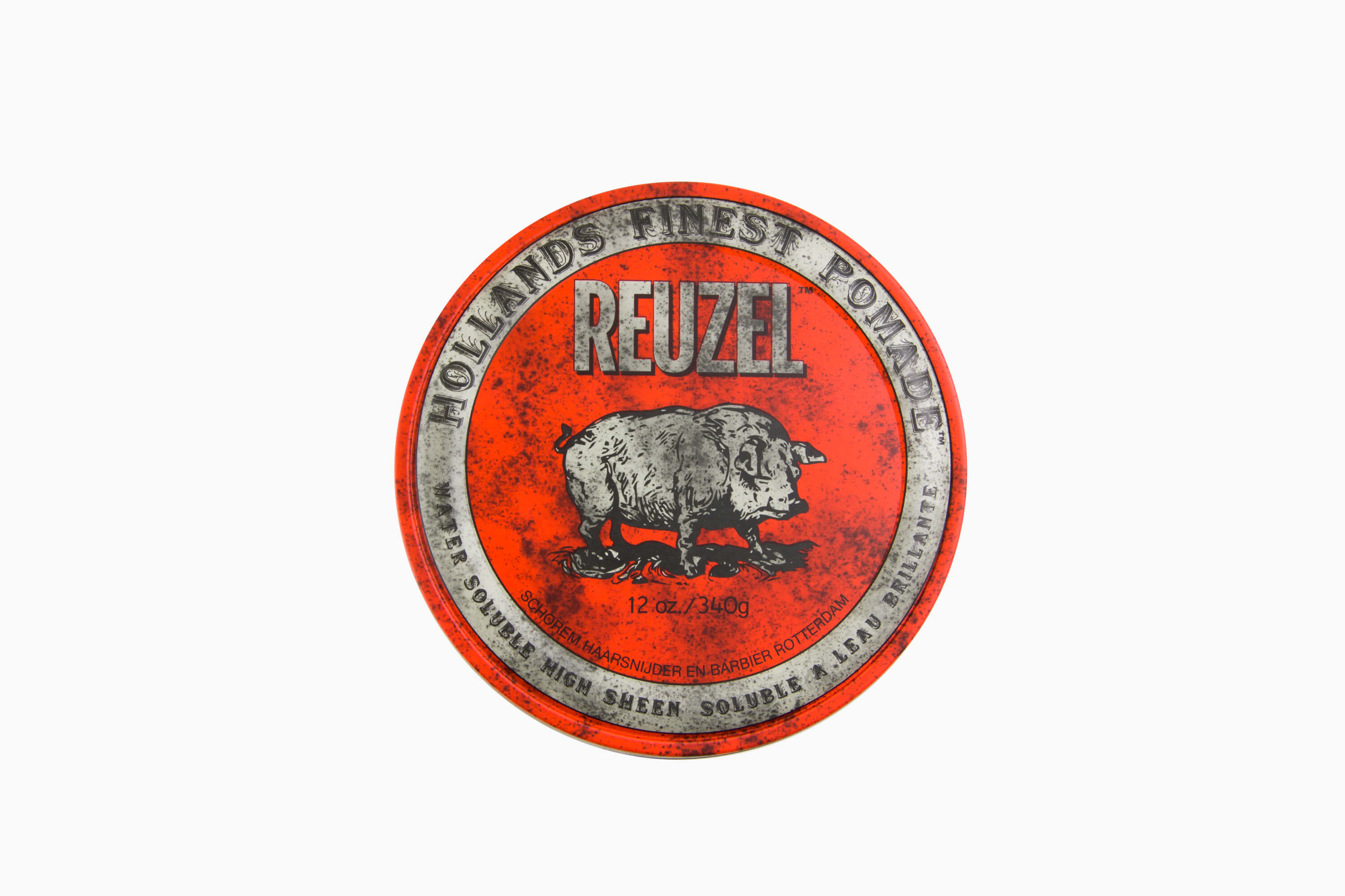 Помада для волос красная Reuzel Red Pomade 340 г